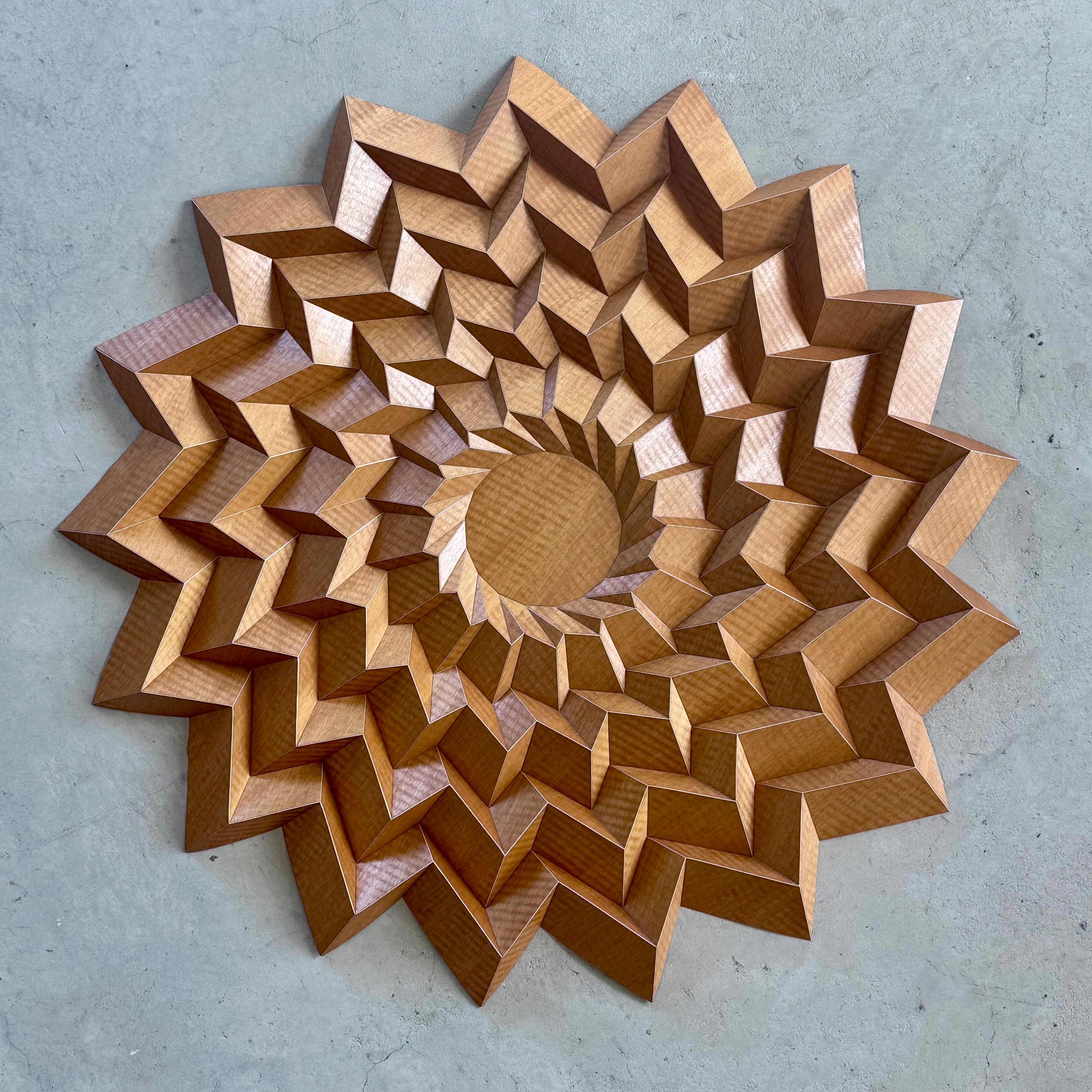 Foldworks - Solid Wood Origami Folded Art – Degrees of Freedom